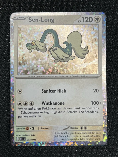 POKEMON KARTE SEN-LONG Holo | McDonalds 2025 | Promo 015/015 | Near ...