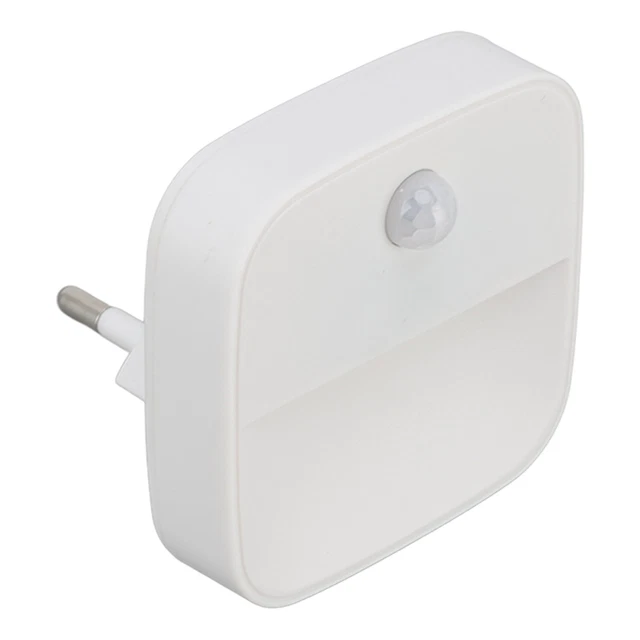 MOTION SENSOR 0.2W Night Light Warm Light ABS Night Lights Plug In Body ...