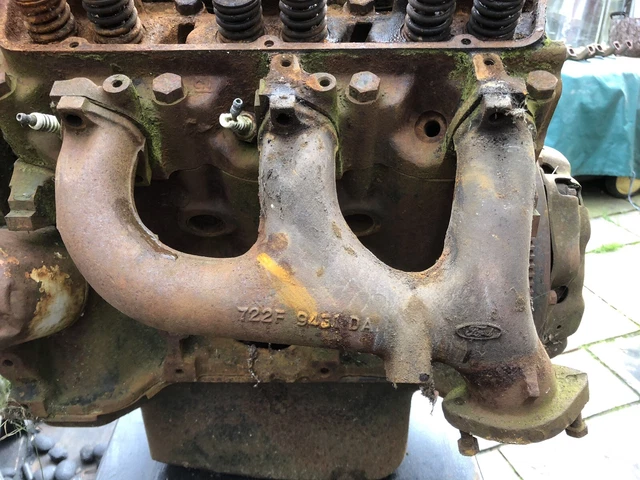 FORD ESSEX V6 exhaust manifold £80.00 - PicClick UK