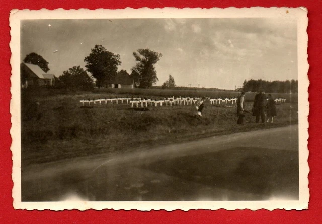 MITAU-RIGA LATVIA SOLDIER Tombs on the Street 7 July 1941 Part 7 £10.21 ...