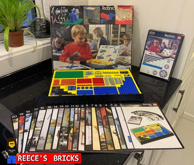 LEGO SET: VINTAGE TECHNIC I: Simple Machines (1030) plus Building Cards ...