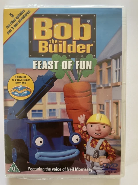 DVD BOB THE Builder - Feast Of Fun (DVD, 2004) New in sealed wrapper £3 ...
