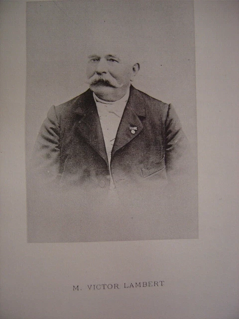 PORTRAIT PHOTOTYPIE DE Jean Marie Victor LAMBERT Né à Bezannes Maison Pommery EUR 9,90 - PicClick FR
