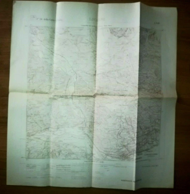 LOCARNO SVIZZERA - CARTINA MAPPA ISTITUTO GEOGRAFICO MILITARE 1917 - 47 ...