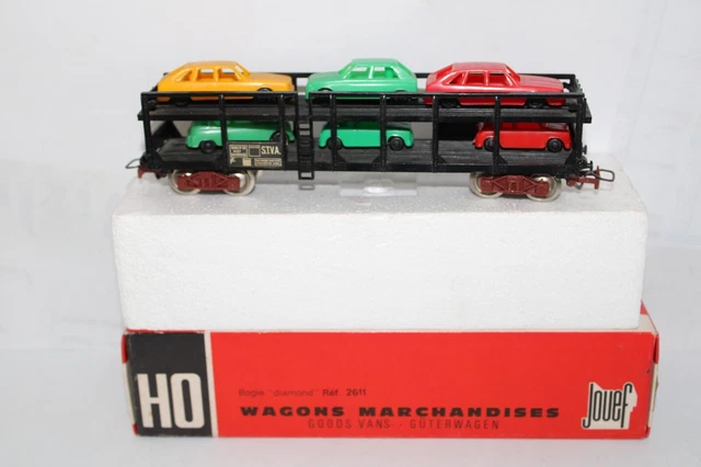 JOUEF WAGON STVA Avec 6 Voitures De L'epoque En Bo Ref: 6540 EUR 8,90 ...