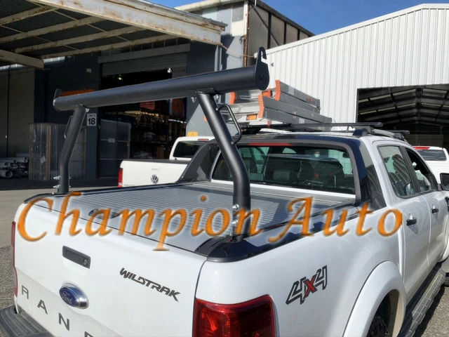 LADDER RACK TO fit Ford Ranger Wildtrak Roller Cover Tracks (2015-2021 ...