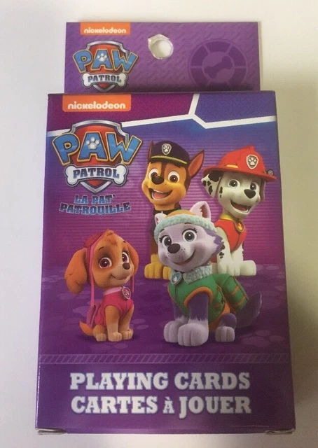 PAW PATROL DECK Of Cards Playing Cards Nickelodeon NEW $8.29 - PicClick CA