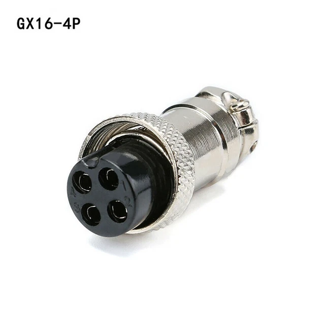 GX16 5 PIN Aviation Plug Male & Female Connector with Separation Force of 1 3N £6.23 - PicClick UK