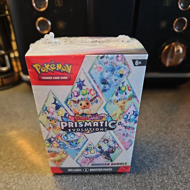 POKÉMON TCG: SCARLET&VIOLET-PRISMATIC Evolutions Booster Bundle (X1) Pokémon Co £47.52 - PicClick UK
