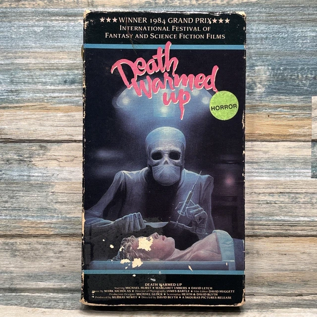 DEATH WARMED UP (1984,VHS) Rare Horror Slasher Vestron Video Michael ...