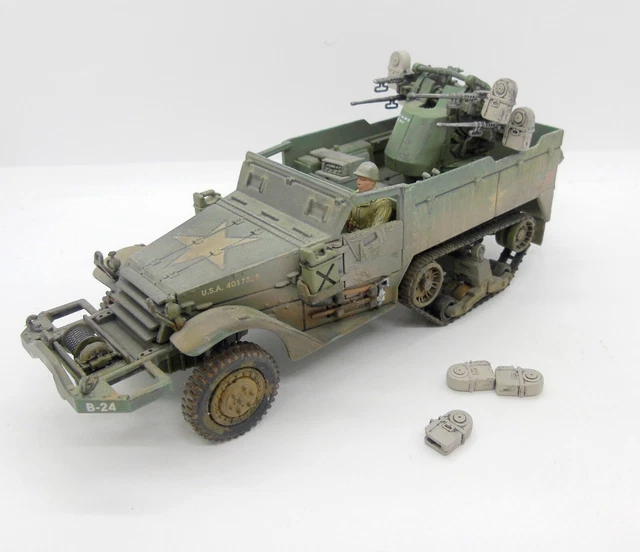 37901 UNIMAX / Wwii Us Army Halftrack M16 Flak Normandy 1944 1/32 EUR ...