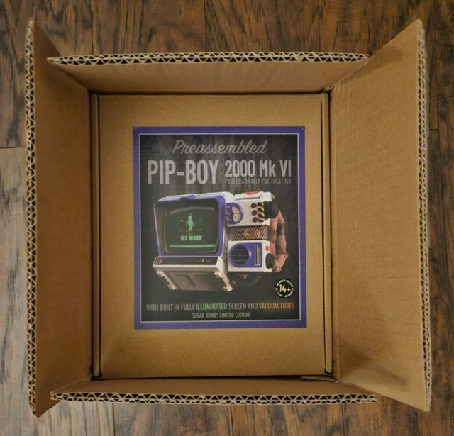 FALLOUT PIP BOY 2000 MK VI Sugar Bombs Edición Limitada Figura Varita ...