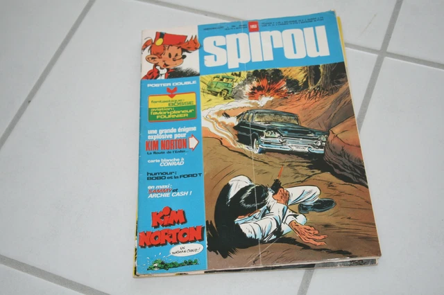 MAGAZINE SPIROU 1953 de 1975 kim norton poster bosse fournier EUR 1,50 - PicClick FR