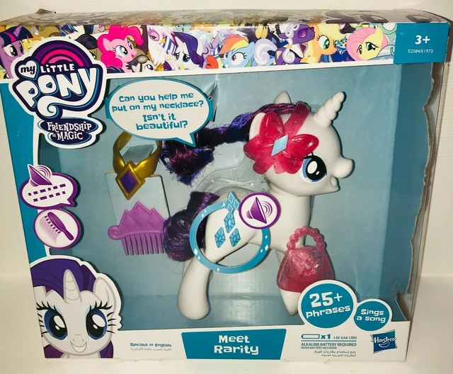 MY LITTLE PONY - Meet Rarity - Talking Pony £19.99 - PicClick UK