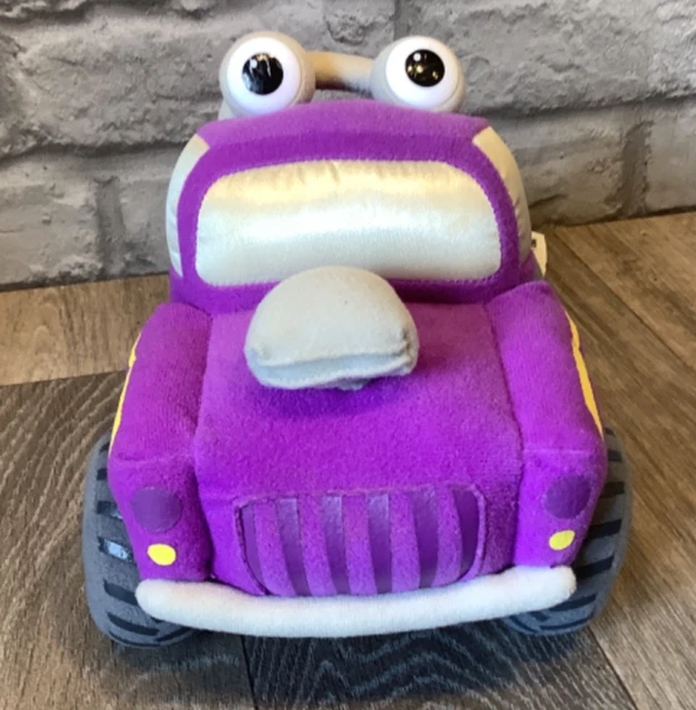 TRACTOR TOM - Rev The Truck Purple Soft Toy by Vivid Imaginations 2002 ...