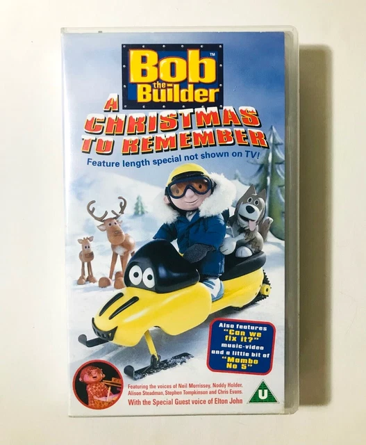 BOB THE BUILDER - A Christmas To Remember (VHS PAL 2001) BBC Video EUR ...