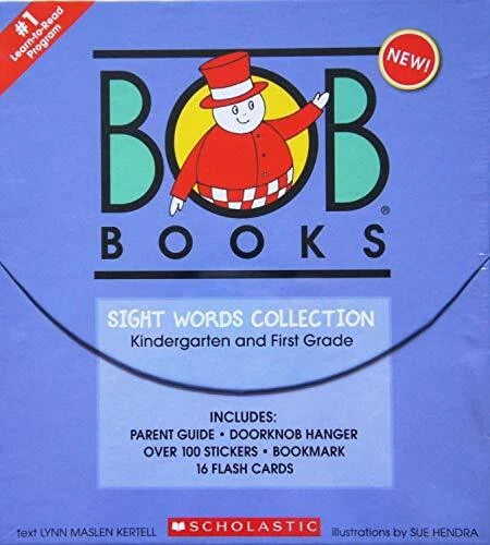 BOB BOOKS SIGHT Words Collection - Kindergarten and First Grade Bob ...