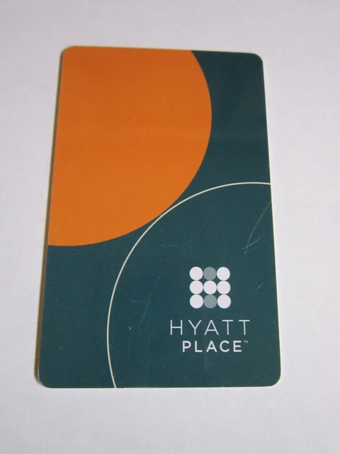 HOTEL KEY CARD Hyatt Place Orange Circle Collectible FREE SHIP SINGLE ...