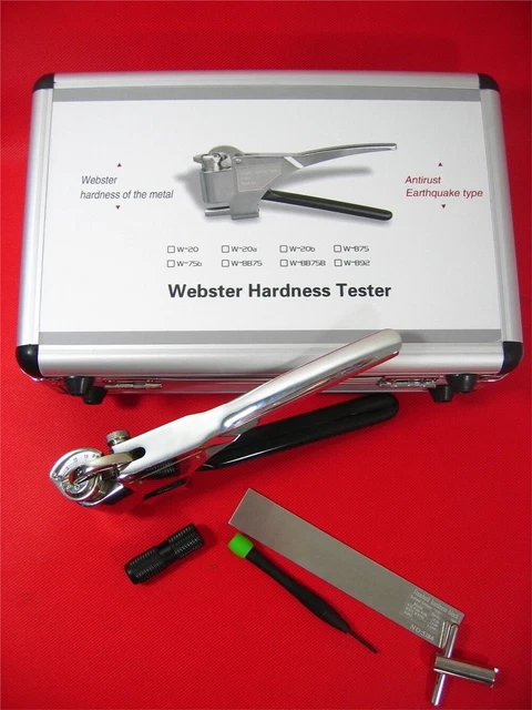 NEW W-B75 HARDNESS Tester For Copper / Copper Alloy Webster gr EUR 680 ...