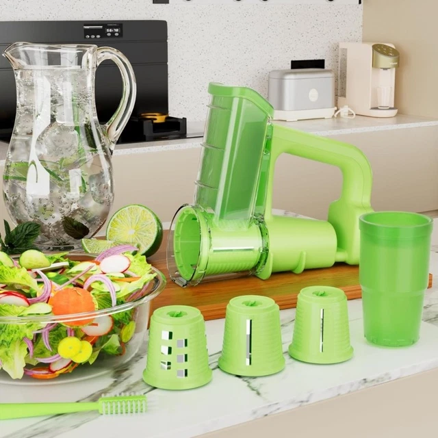 PRACTICAL KITCHEN TOOL Rechargeable Cheese Vegetable Grater with ...