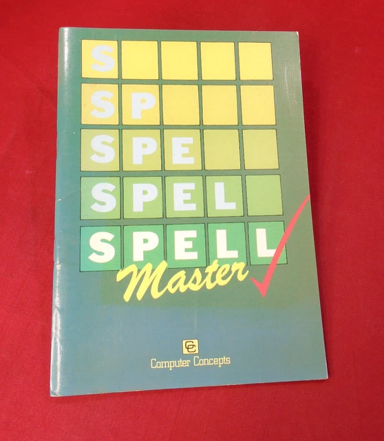 SPELL MASTER USER Guide and Keystrip by Computer Concepts for Acorn BBC Micro £19.99 - PicClick UK