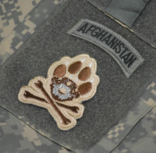 ISAF JOINT TASK FORCE SEAL ODA SPECIAL WARFARE vêlkrö 2" 2-TAB: US FLAG ...