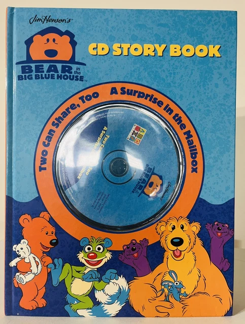 RARE VINTAGE ‘BEAR In The Big Blue House’ CD Storybook ~ 2001 £36.33 - PicClick UK