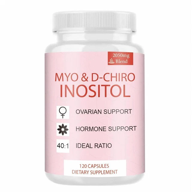 MYO & D-CHIRO Inositol Supplements - Metabolism and Hormone Support ...