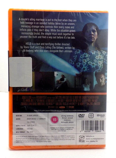 HELD (2020) DVD Jill Awbrey, Bart Johnson, Zack Gold, Rez Kempton, Liz Fenning EUR 5,75 ...