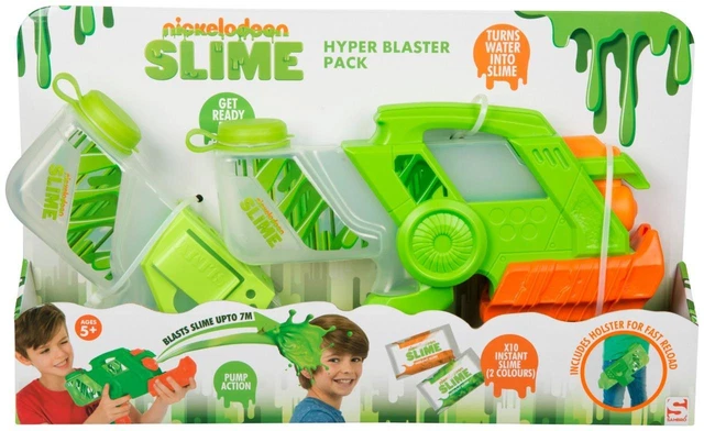 NICKELODEON SLIME HYPER Blaster Super Soaker Blasting Water Gun Toy ...