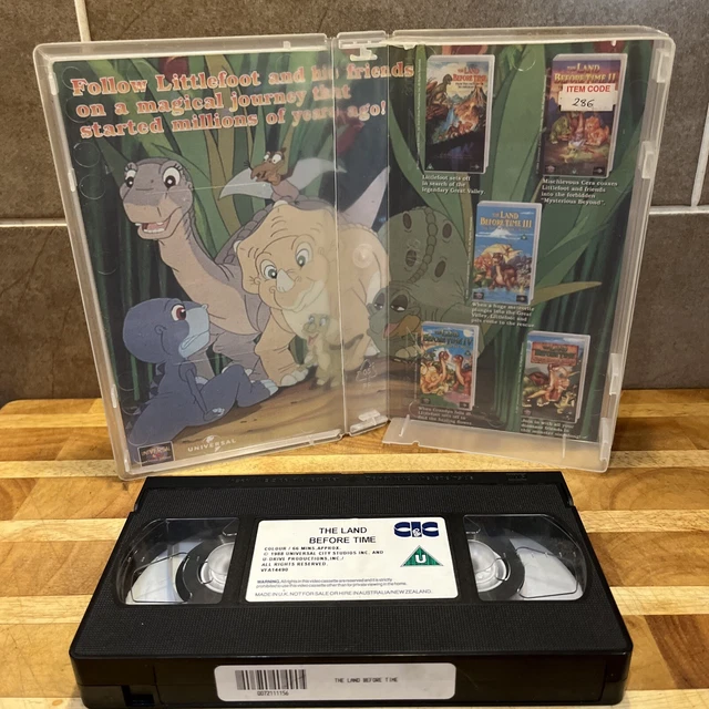 THE LAND BEFORE Time - PAL VHS Video Tape £2.24 - PicClick UK