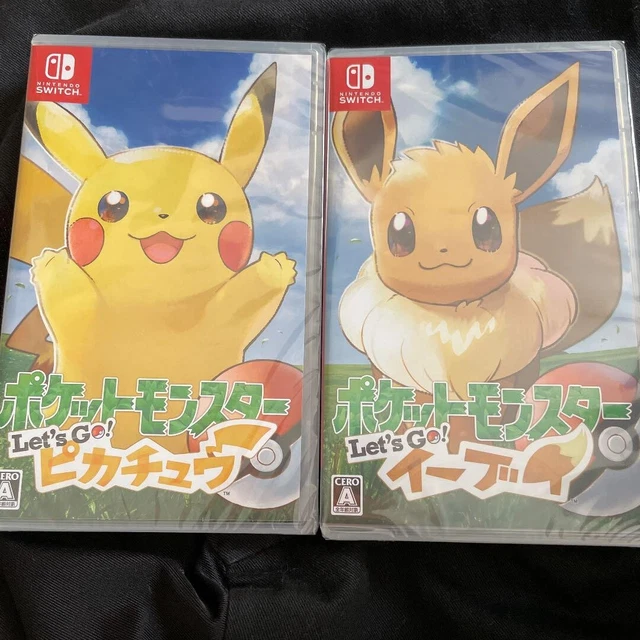 Pokemon Lets Go Pikachu And Eevee Set Nintendo Switch New And Sealed £145