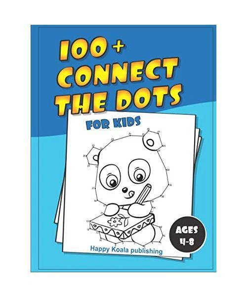 CONNECT THE DOTS for Kids ages 4-8: 100+ Challenging and Fun Dot to Dot ...