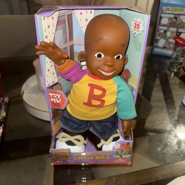 RARE VINTAGE 2001 Little Bill Talking Doll New In Box Bill Cosby £110. ...