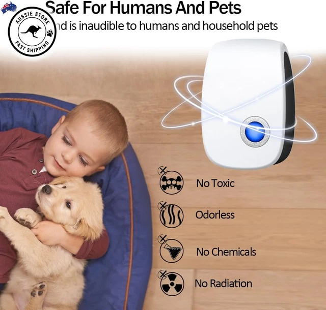 2026 UPGRADED ULTRASONIC Pest Control Repeller, Indoor Mouse Repellent ...