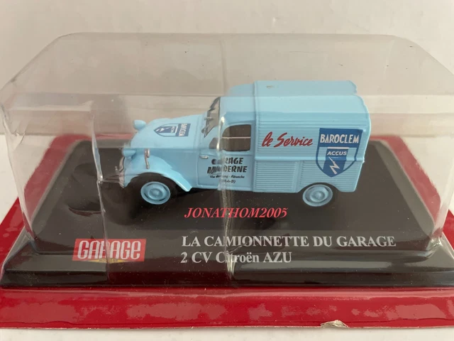 LES VEHICULES DU GARAGE MODERNE CITROEN 2CV LA CAMIONNETTE DU GARAGE au ...