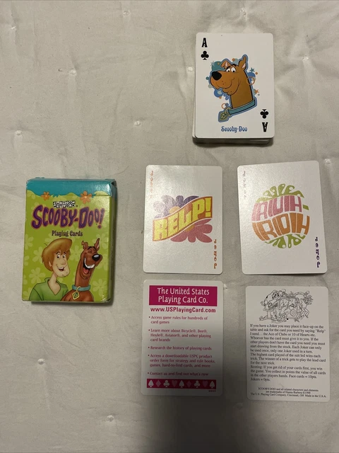 SCOOBY-DOO! PLAYING CARDS - Cartoon Network - USA - 1999 Set Is ...