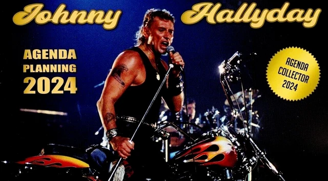 JOHNNY HALLYDAY CALENDRIER 2024 EUR 14,00 - PicClick FR