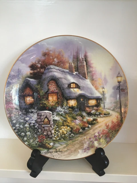 ROYAL DOULTON “ The Cottage On Daisy Lane” Collectors Plate Limited ...