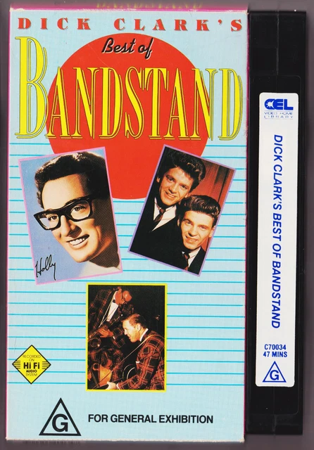 BEST OF BANDSTAND Dick Clark's VINTAGE VHS Video tape 1986 $5.00 ...