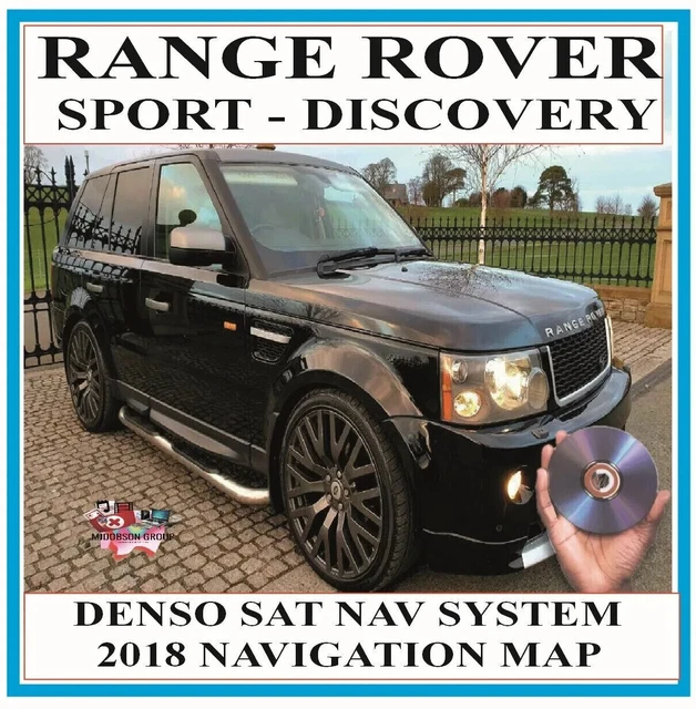 RANGE ROVER Sat Nav Disc Map Update - Navigation Dvd Uk & Eu £15.00 ...