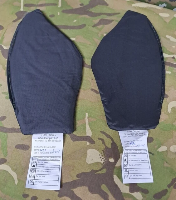 ARMY MILITARY SURPLUS Osprey MK2 Ballistic Filler Shoulder Pad Black ...