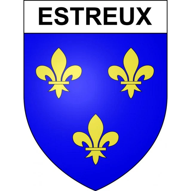 ESTREUX 59 VILLE sticker blason écusson autocollant adhésif EUR 3,99 - PicClick FR