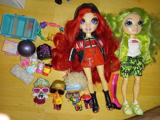 RAINBOW HIGH LOL bundle - no hands, tlc. Jade, Ruby, MGA dolls. £9.61 ...