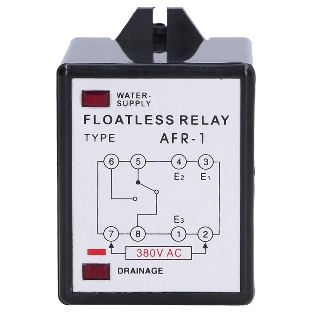 FLOATLESS LEVEL RELAY AFR1 Water Level Controller High Contact Capacity ...