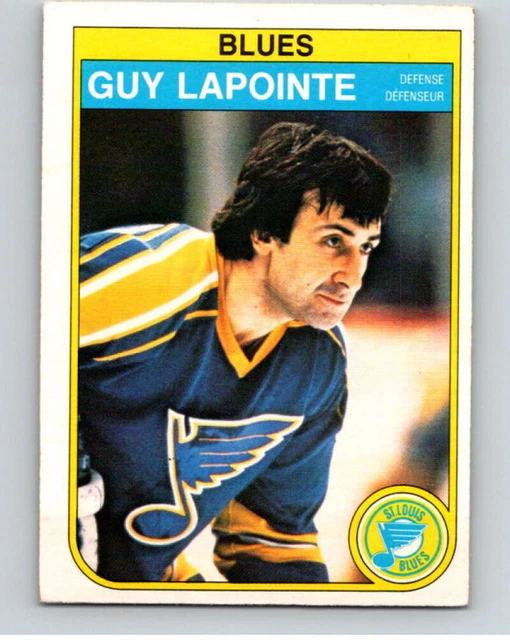 1982-83 O-PEE-CHEE #305 Guy Lapointe St. Louis Blues V59225 EUR 1,03 ...