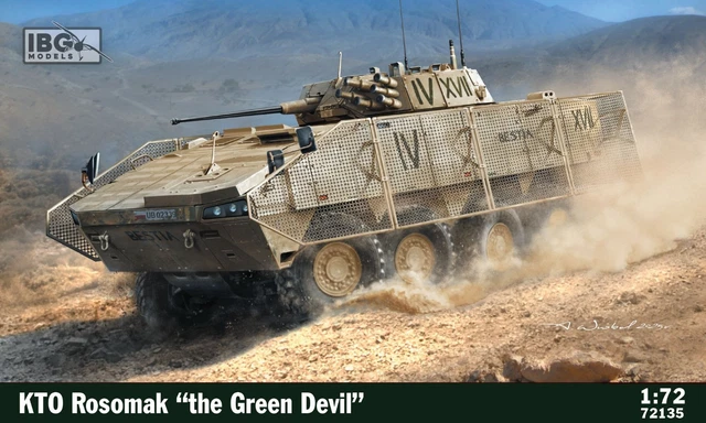 IBG 72135 KTO Rosomak "The Green Devil" scale 1/72 EUR 29,93 - PicClick DE