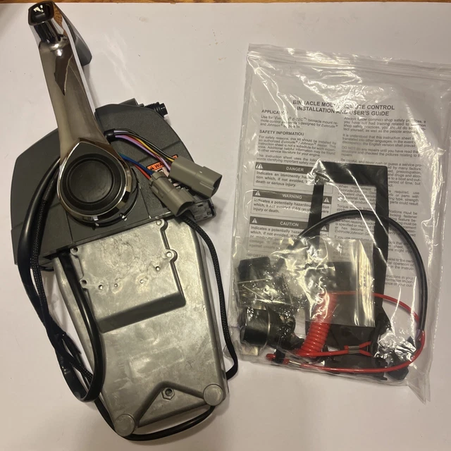 EVINRUDE SIMPLEX REMOTE Throttle Shift Control Box Outboard Boat Motor ...
