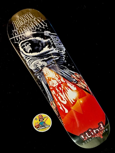RARE RONNIE CREAGER Blind Skateboard Deck Reaper Bloody Sword Eternal ...