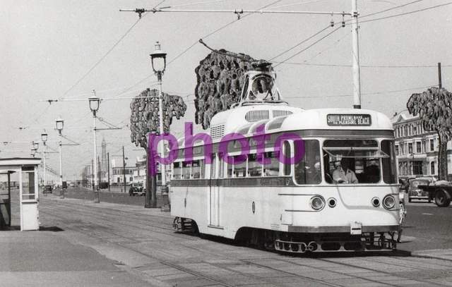 BLACKPOOL CORONATION TRAM HARROWSIDE 195X PHOTOGRAPH 5x3 £0.60 ...